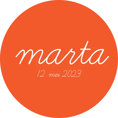 Marta sticker