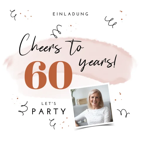 Schone Einladung Zum 60 Geburtstag